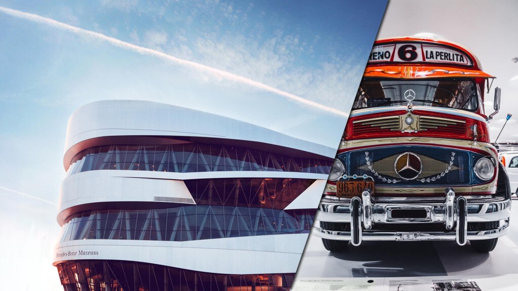 Mercedes-Benz Museum: Discovery tour for buses